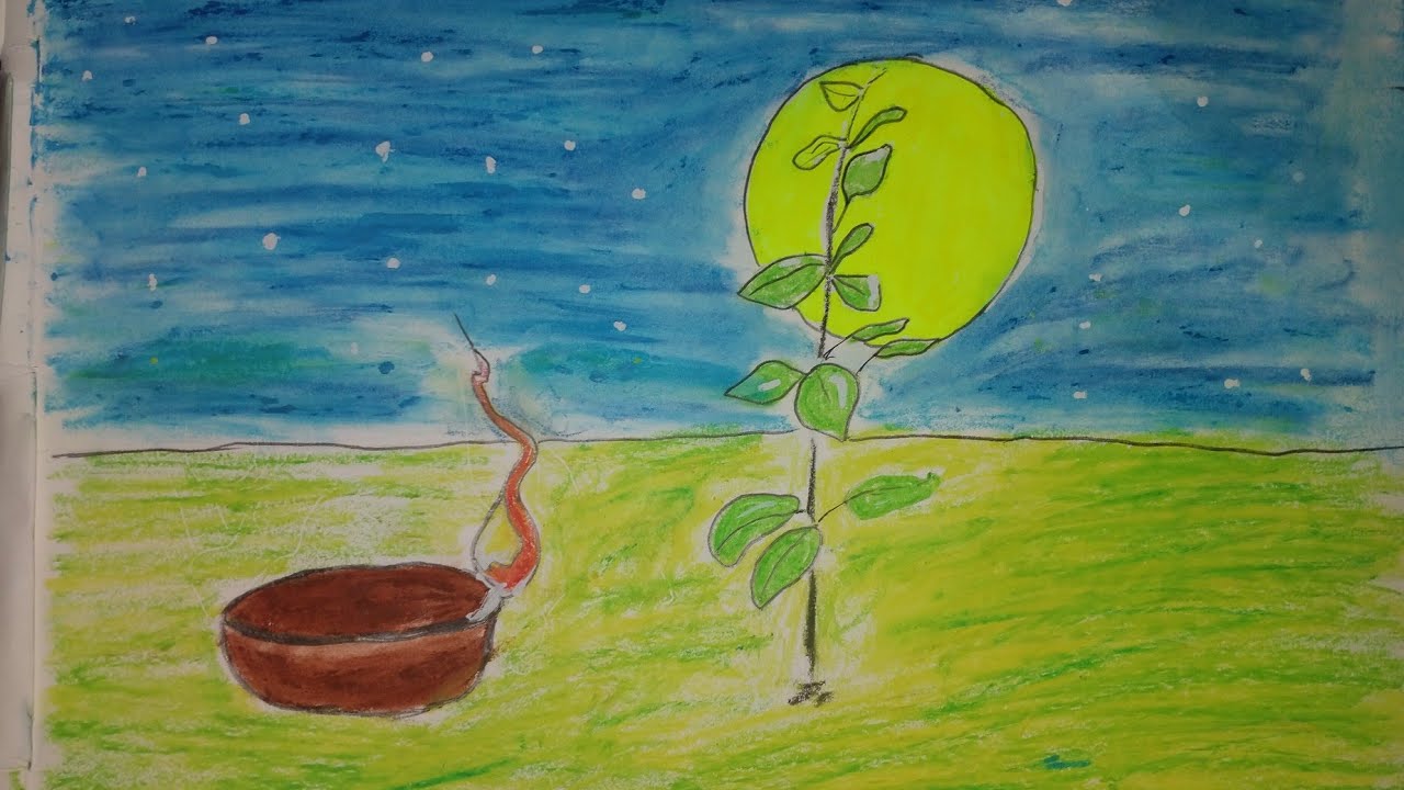How To Draw Kati Bihu Special Drawing/Assamese Festival Drawing/Easy ...
