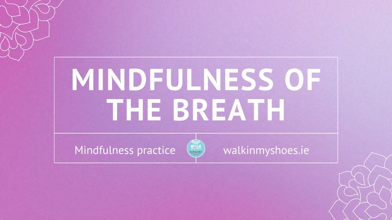 Mindfulness of the breath | Mindfulness practice - YouTube