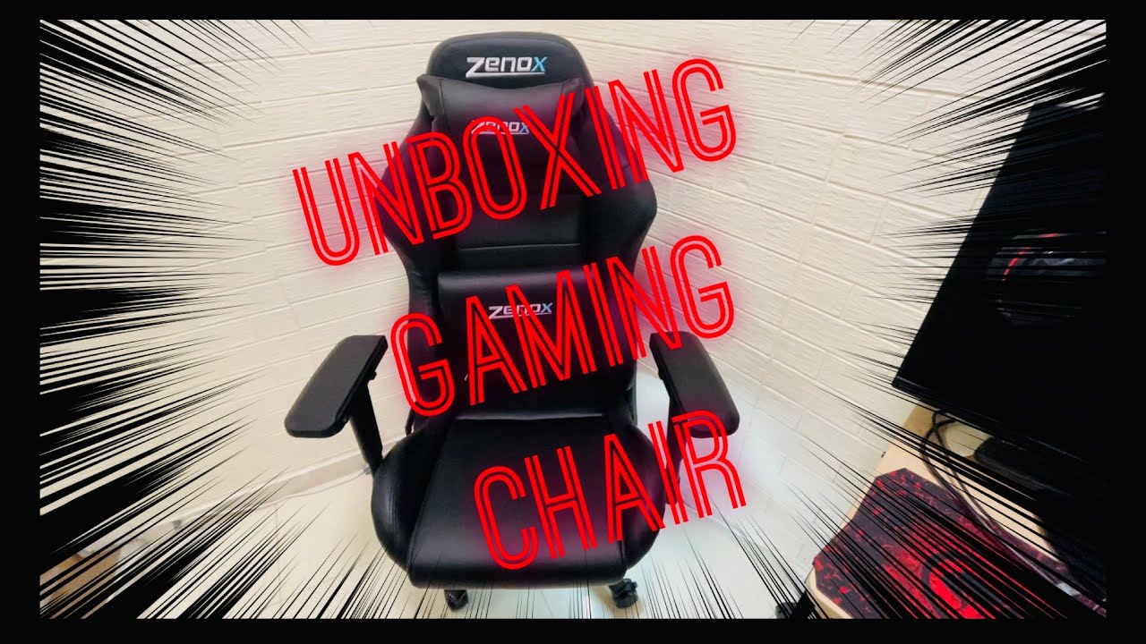Unboxing ZENOX Gaming Chair - YouTube