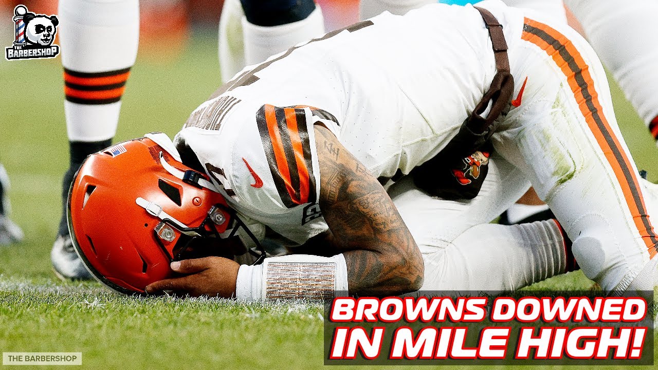 Cleveland Browns Get Beat Up In Denver, Myles Garrett, Amari Cooper ...