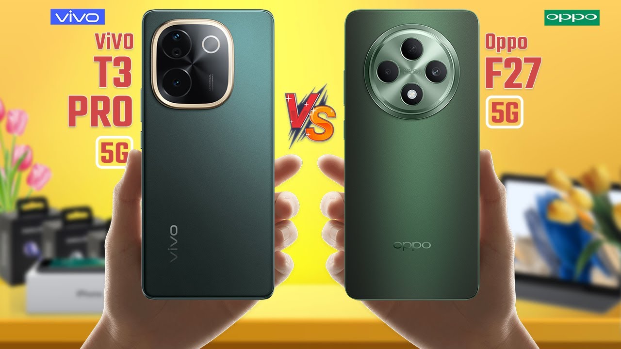 ViVO T3 Pro Vs Oppo F27 | Full Comparison 🔥 Which One Is Best? - YouTube