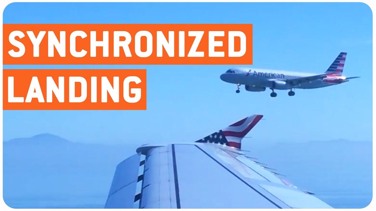 Synchronized Flying | Rare Landing - YouTube