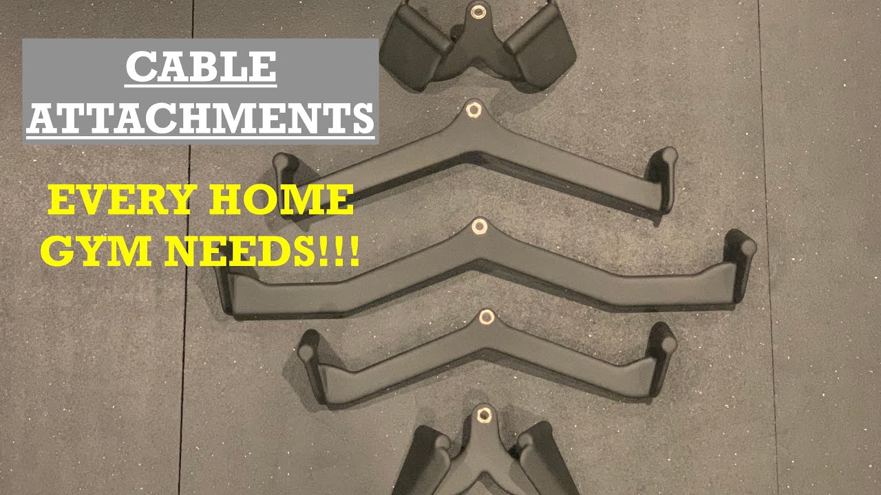 Home Gym: Cable Attachments every Home Gym Must Have!!! - YouTube