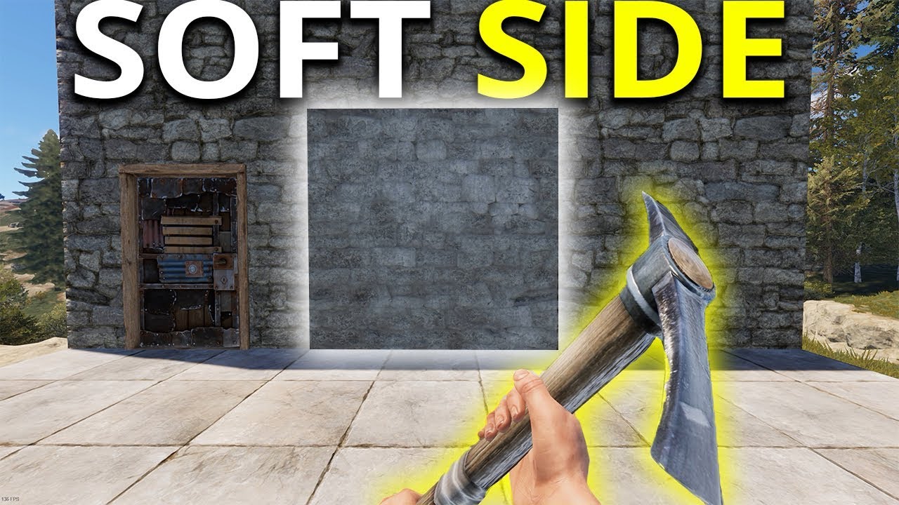 Soft Side Pickaxe Raiding For Insane Profit! - Rust Solo Survival ...