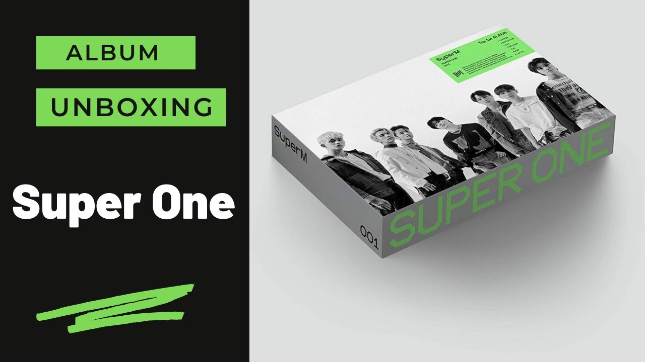 SuperM Super One (One ver. Limited Edition) Album Unboxing 2021 - YouTube