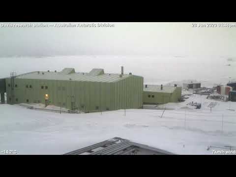 2020-06-29 Davis Station Antarctica [Timelapse] - 04:28:11 UTC - YouTube