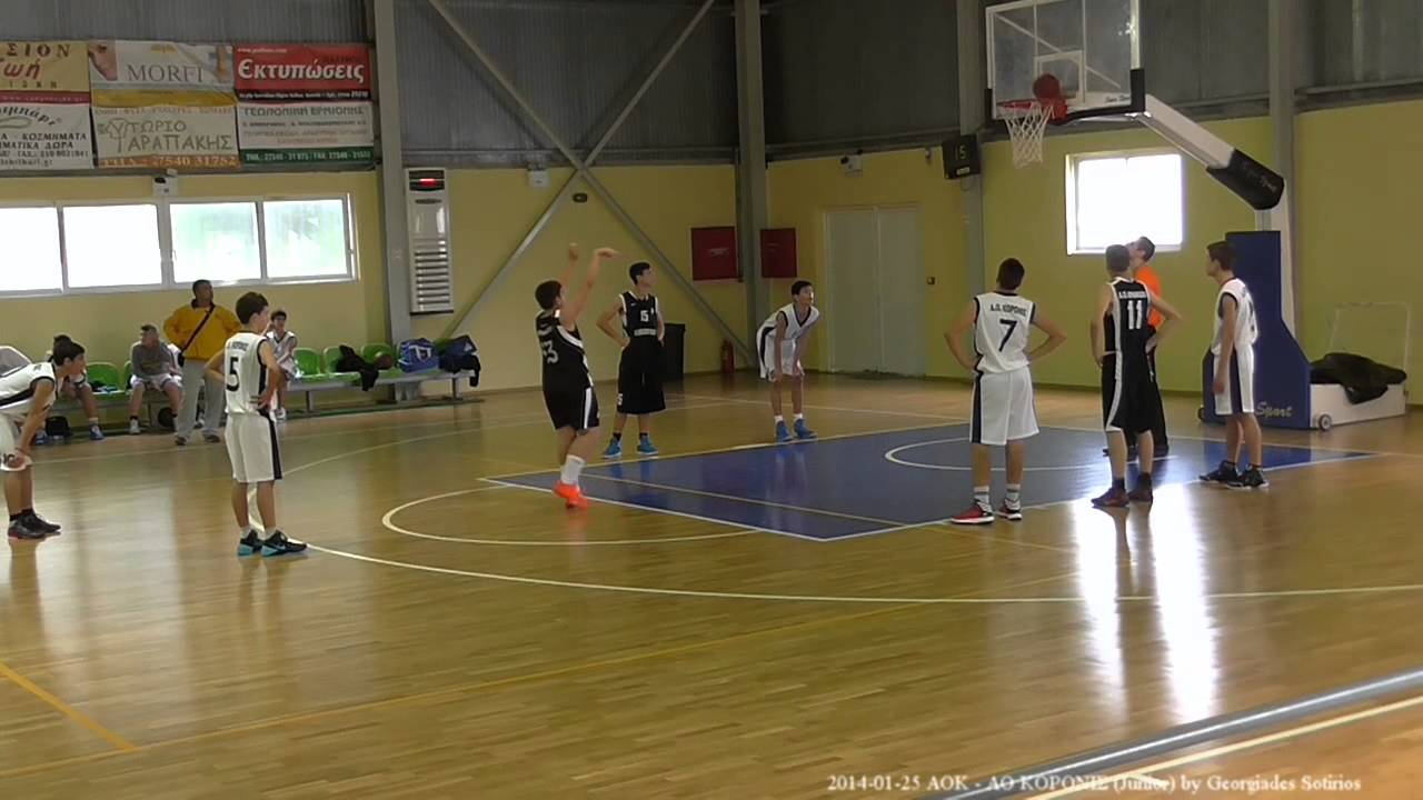 2014 01 25 ΑΟΚ - ΑΟ ΚΟΡΩΝΙΣ (ΠΑΙΔΙΚΟ) - YouTube