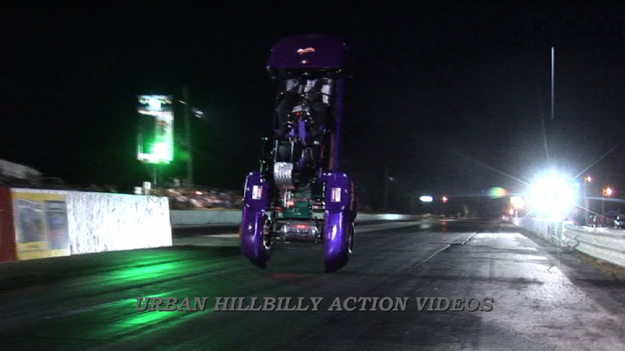 !!!OMG!!! Electric Drag Cart FLIPS OVER BACKWARDS - YouTube