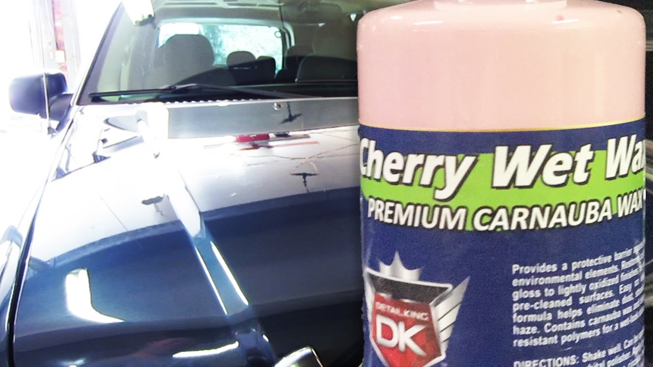 DETAIL KING CHERRY WET WAX: REVIEW, HOW TO USE & TEST RESULTS - Car ...