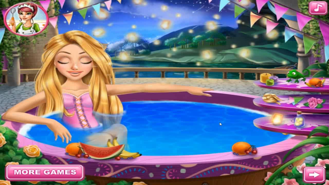 [Let's Play Baby Games] Disney Princess Rapunzel Game - Rapunzel ...