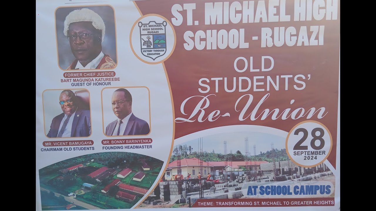 ST MICHAEL HIGH SCHOOL-RUGAZI OLD STUDENTS RE UNION RUGAZI,RUBIRIZI - YouTube