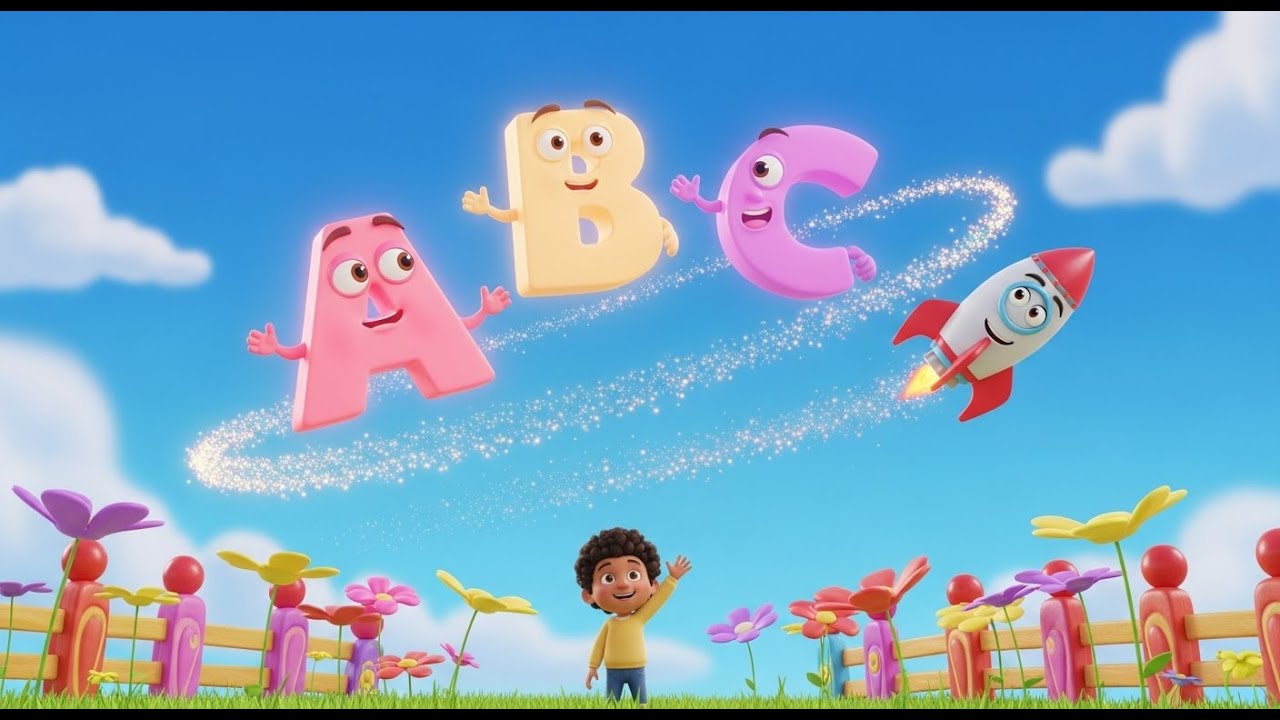 ABC Space Rocket Journey | Best Nursery Rhymes and Kids Songs ...