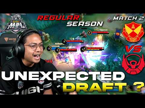 SRG VS BTRM MATCH 2 REGULAR SEASON MPL MY S18 !