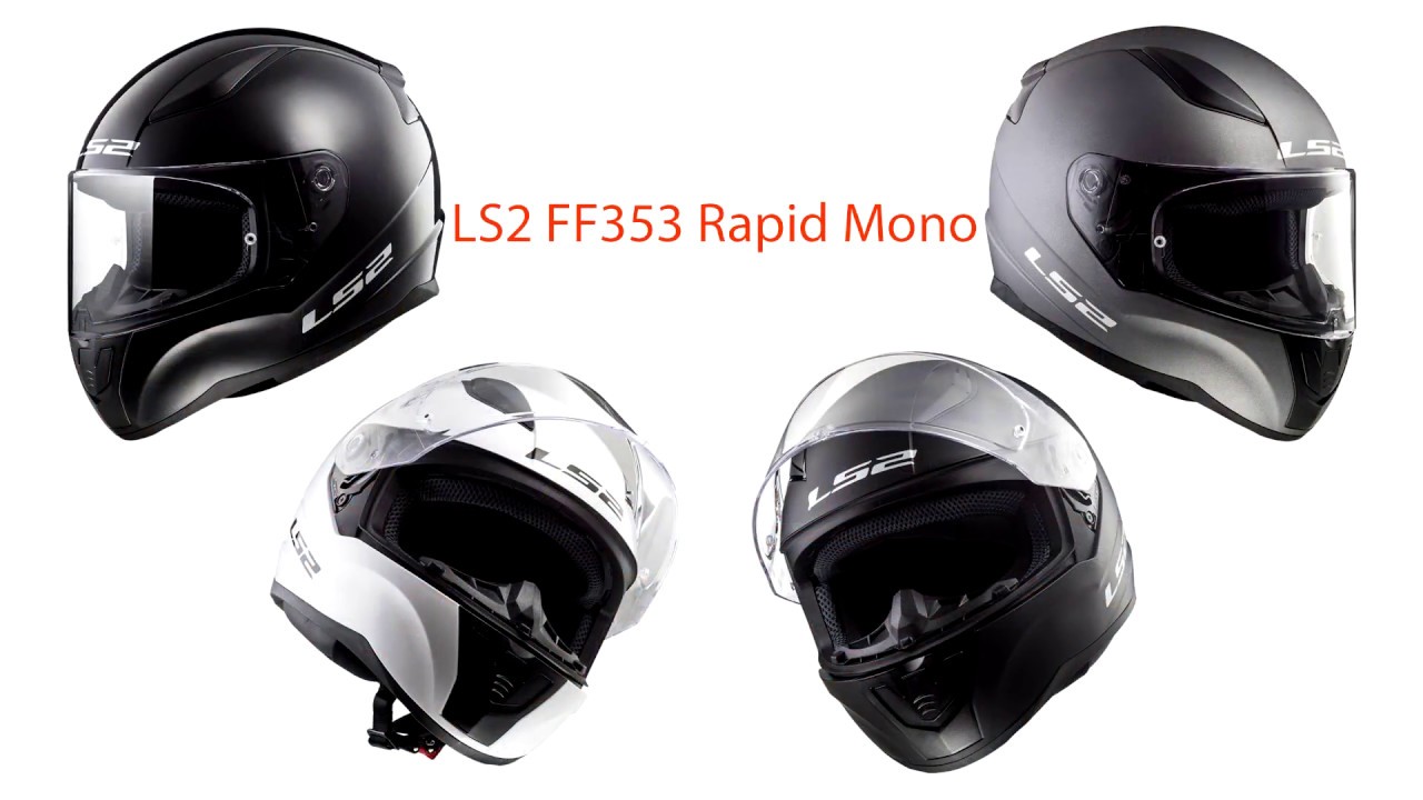 Обзор шлема LS2 FF353 RAPID - YouTube