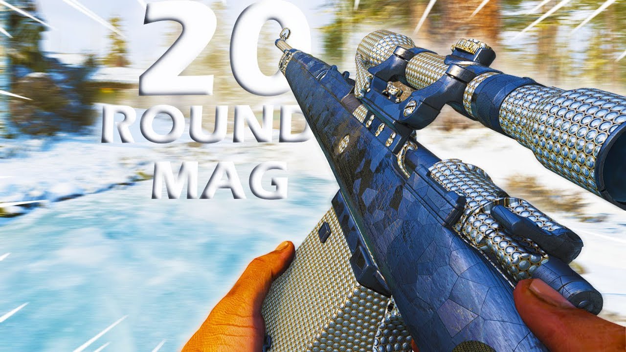 the 20 ROUND MAG is INSANE on the KAR98K... - YouTube