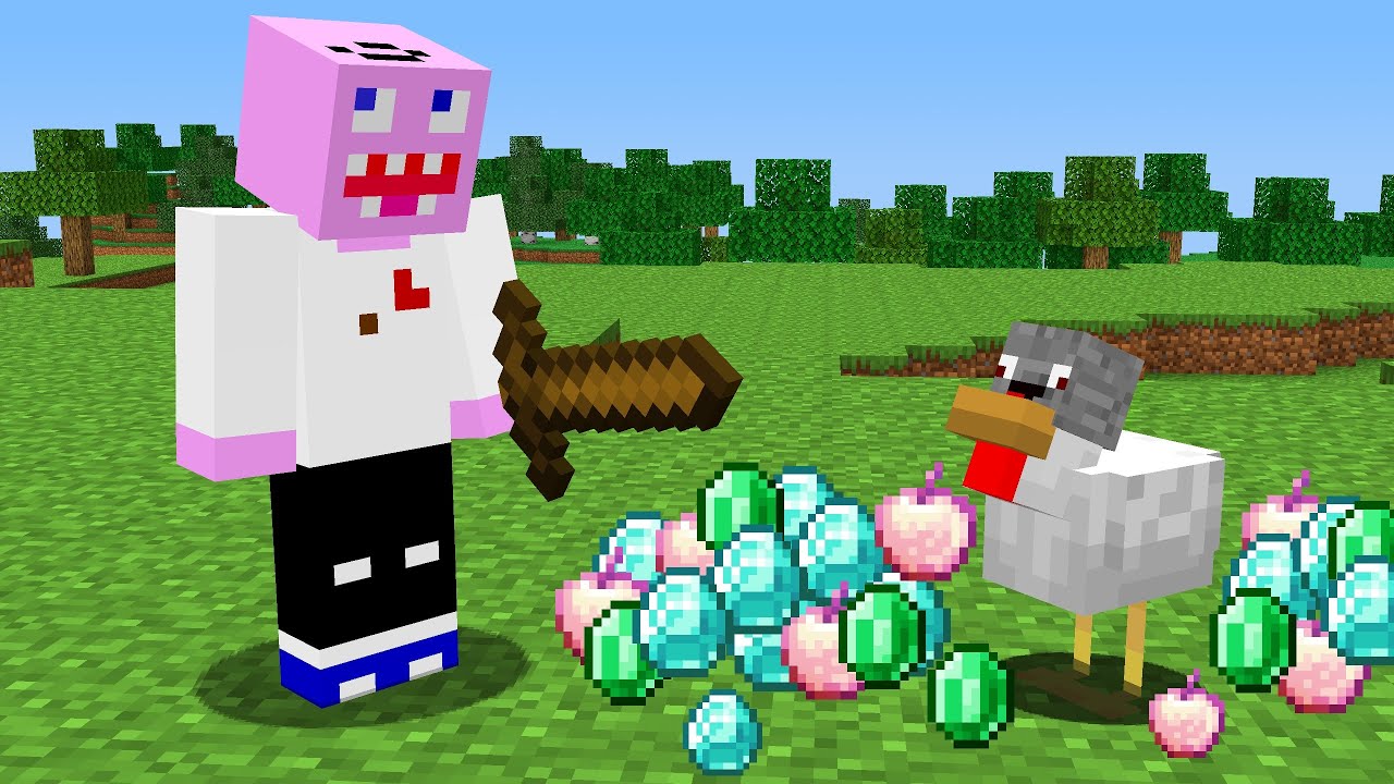 ICH MORPHE MICH UM MEIN FREUND ZU TROLLEN IN MINECRAFT - YouTube