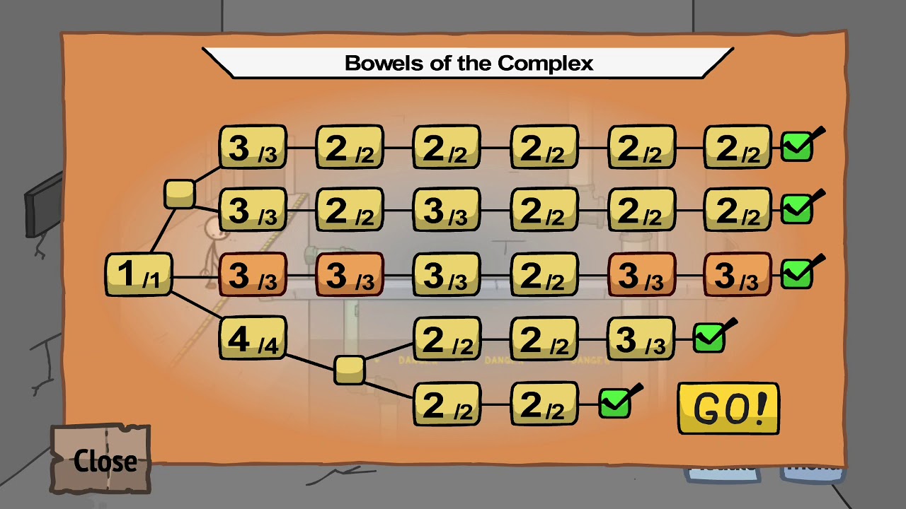 All Medals In Fleeing The Complex Henry Stickman Gameplay - YouTube