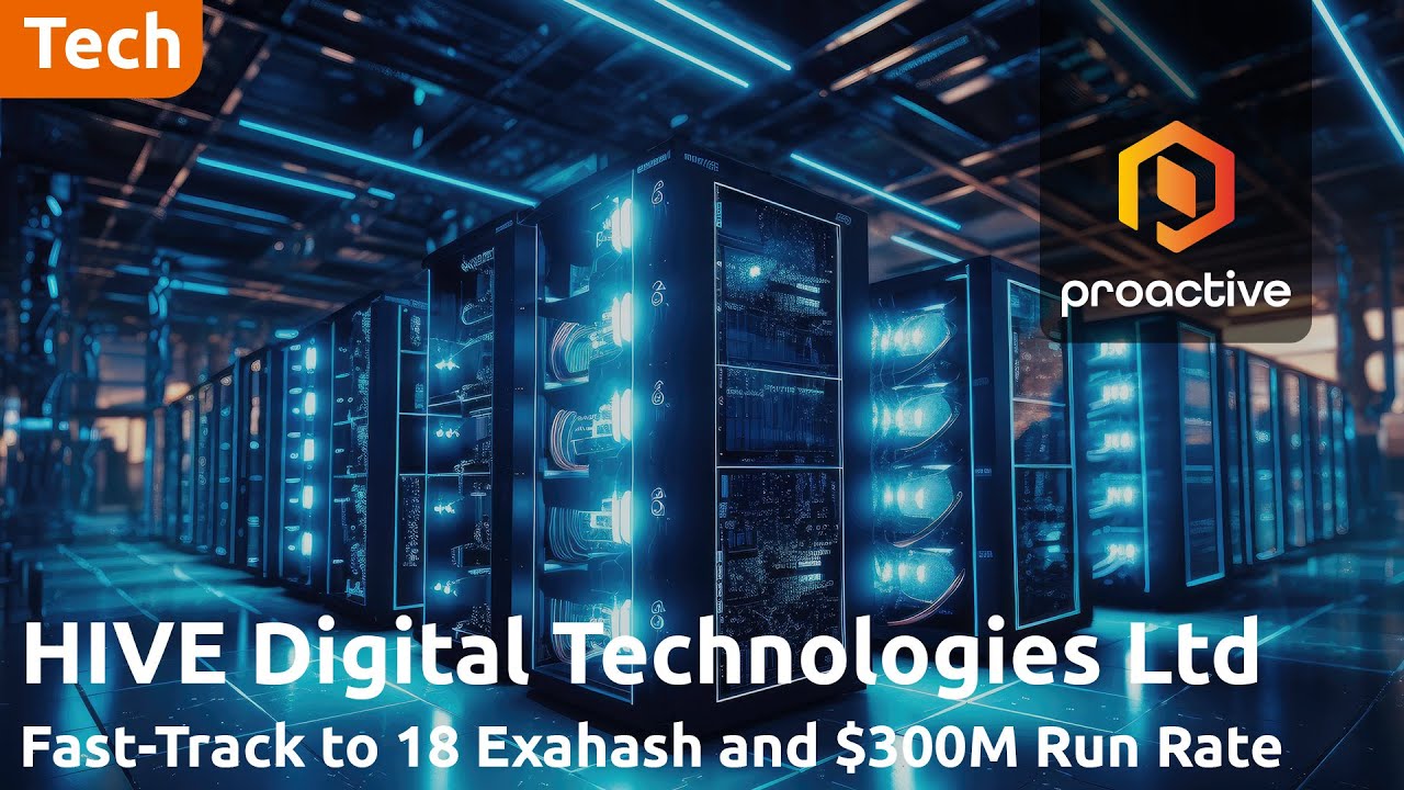 Hive Digital Technologies surpasses 13 EH/s in mining, targets 18 EH/s ...