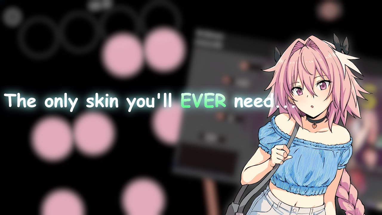 The Ultimate Osu!Mania Astolfo Skin... - YouTube