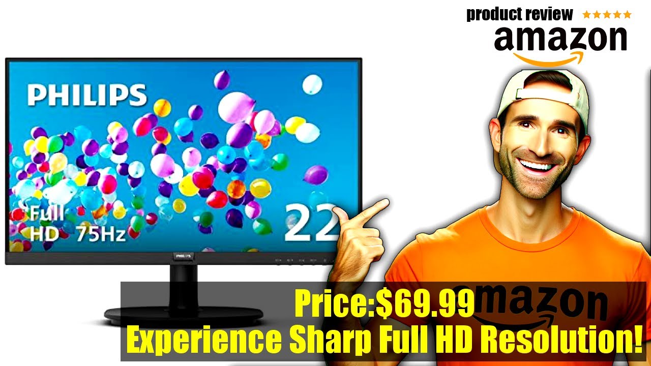 Buy Pc Monitor | PHILIPS 22 inch Class Thin Full HD (1920 x 1080) 75Hz ...