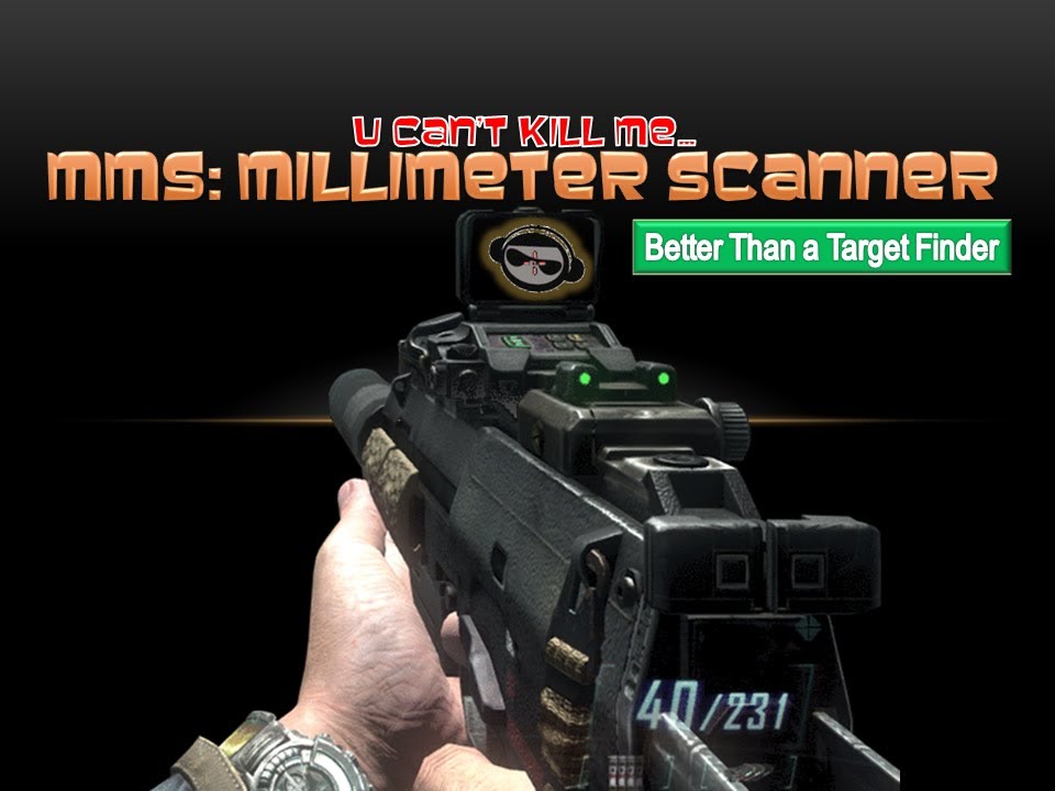 Black Ops 2: Millimeter Scanner (Best SMG ADS Attachment) - YouTube