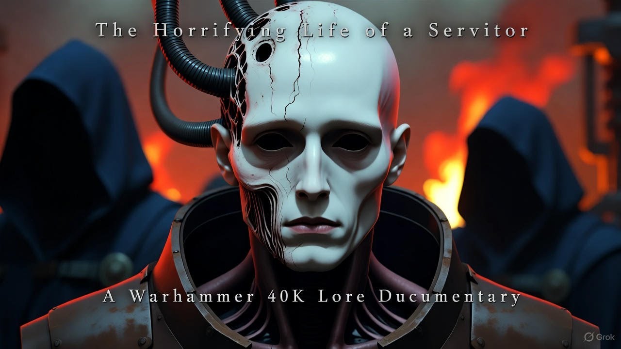 The Horrifying Life of a Servitor | Warhammer 40K Cinematic Lore ...