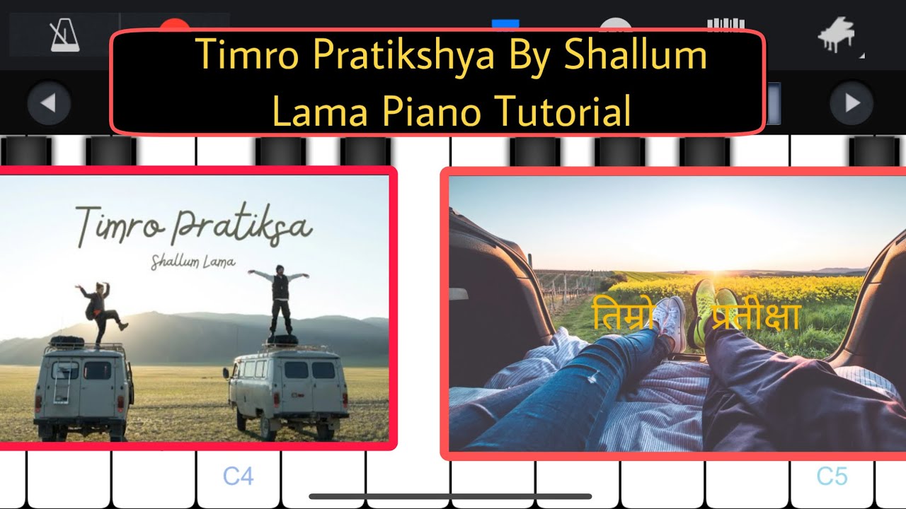 Timro Pratikshya By Shallum Lama easy Piano Tutorial with Lyrics - YouTube