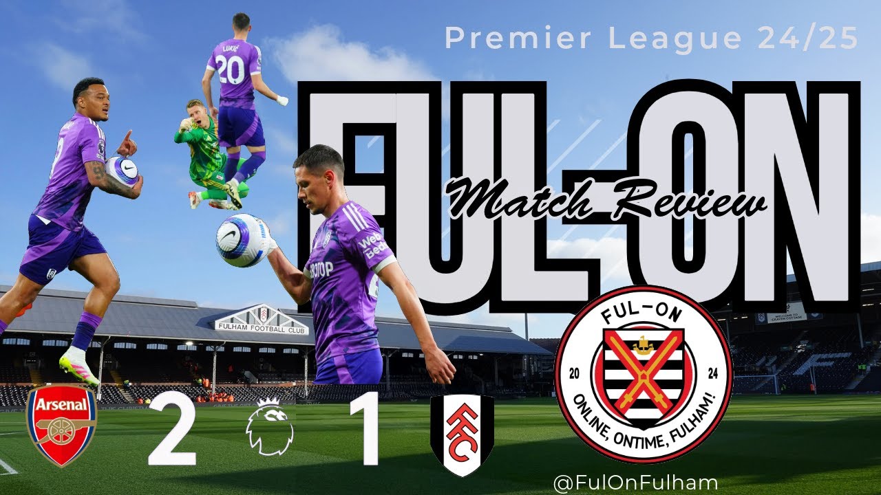TBH ESR G2G - REACTION - Arsenal 2 - 1 Fulham - YouTube