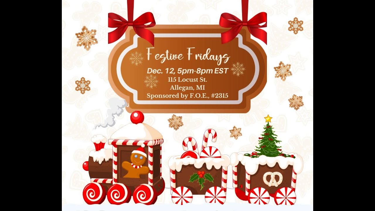 F.O.E. #2315 Festive Fridays Craft Show Reminder — 12-12-25 - YouTube