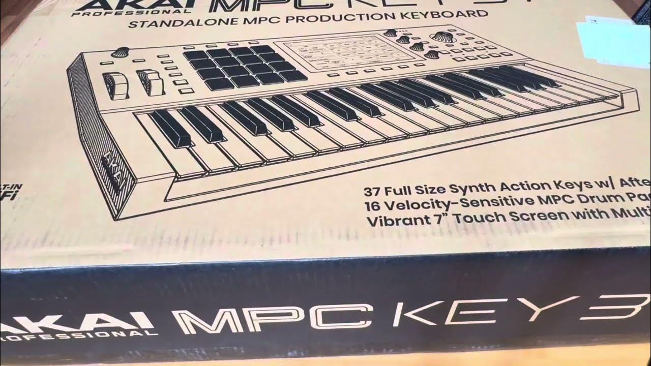 Akai MPC Key 37 Unboxing (no talking) - YouTube