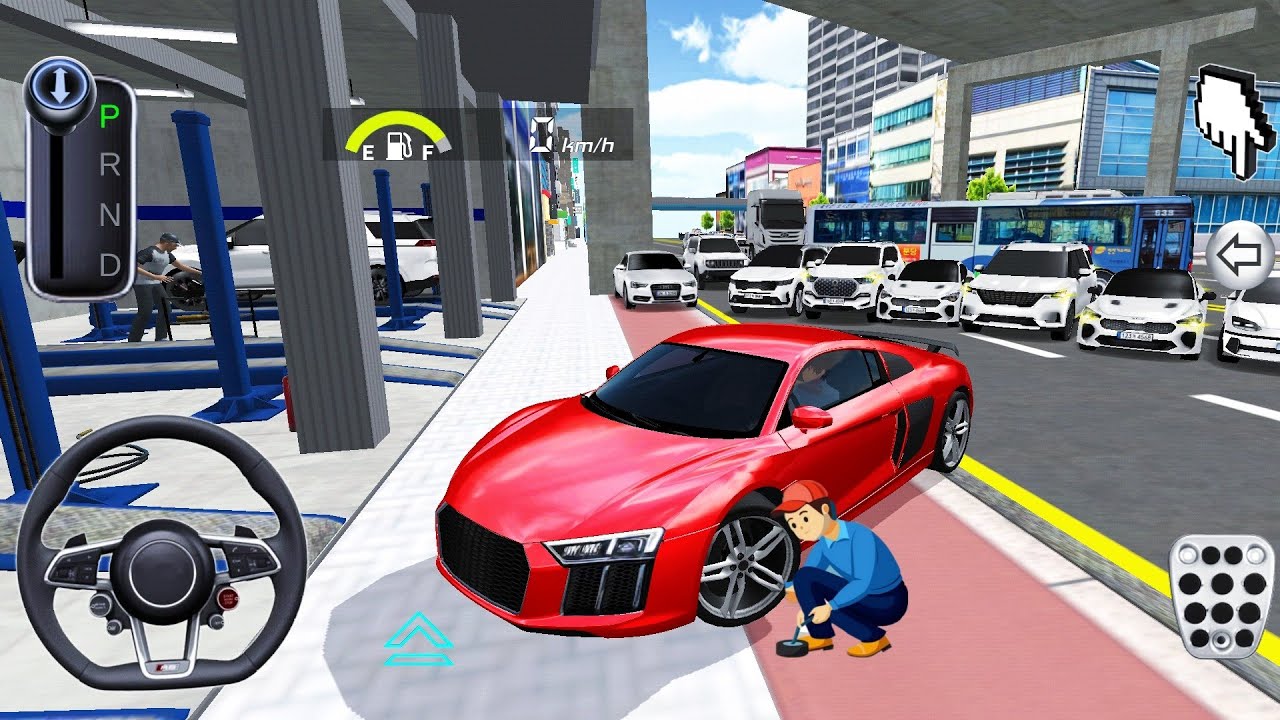 Brand New Audi A6 for Repair :- 3d Driving Class android game play ...