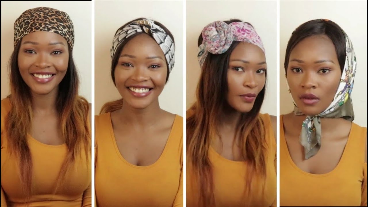 HOW TO TIE A SCARF || 12 Easy Styles/Ways🔥 || HeadScarf Tutorial - YouTube