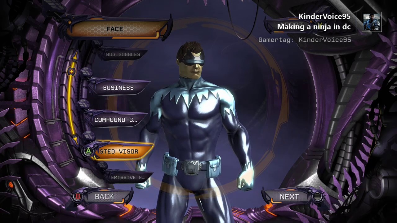how to make a ninja in dc universe online - YouTube