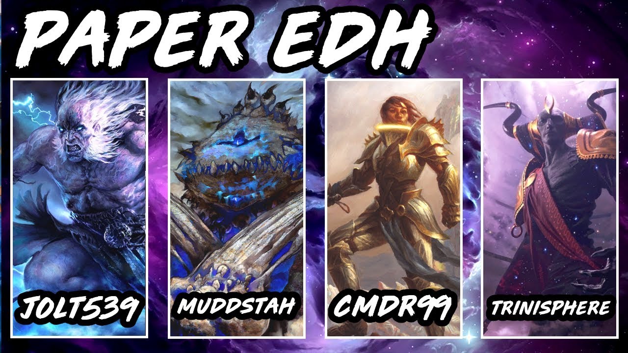 Jolt - Paper Commander - Thryx vs Mistform Ultimus vs Tazri vs Erebos ...