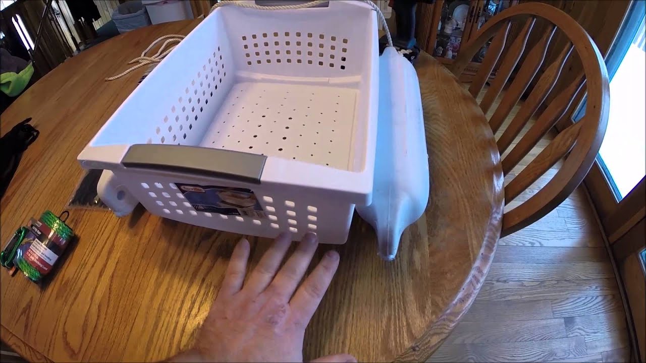 Building A Floating Sifter For Water Metal Detecting - YouTube