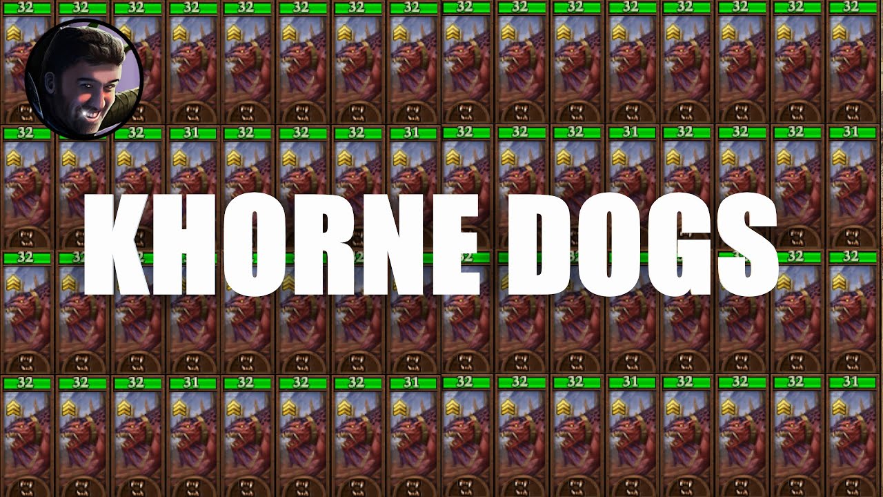2400 Khorne Dogs - YouTube
