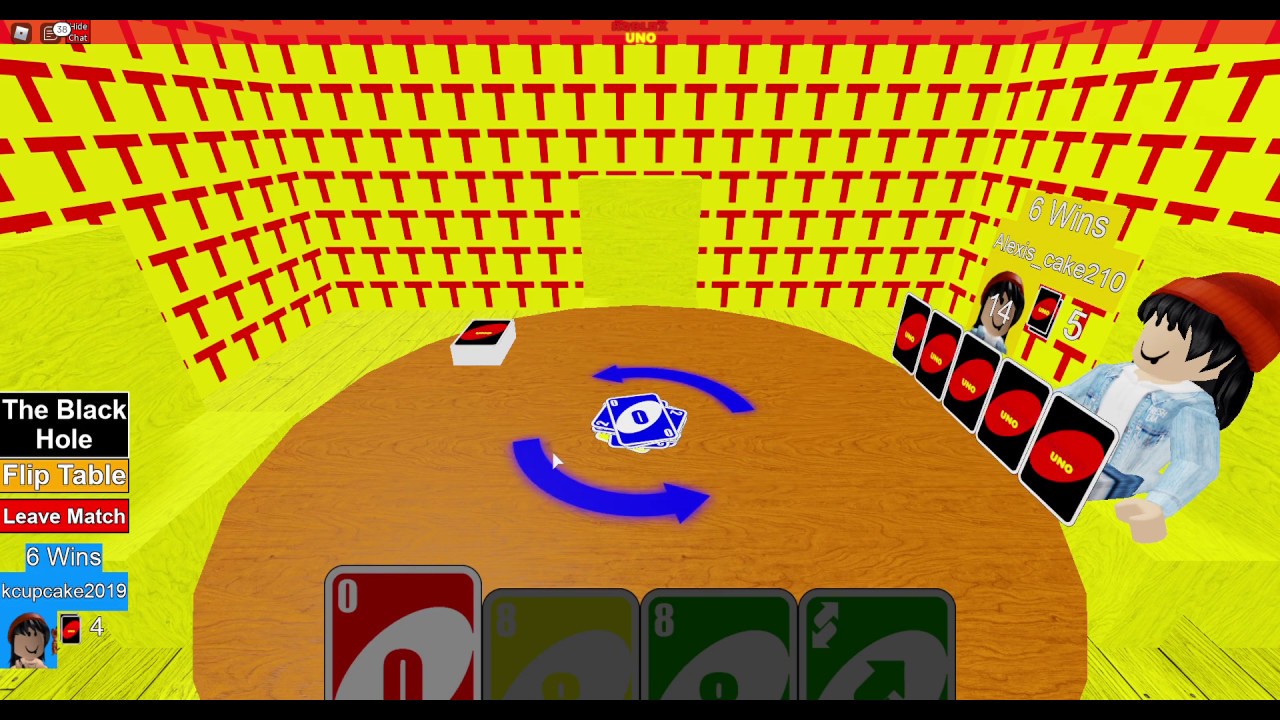 Roblox uno! - YouTube