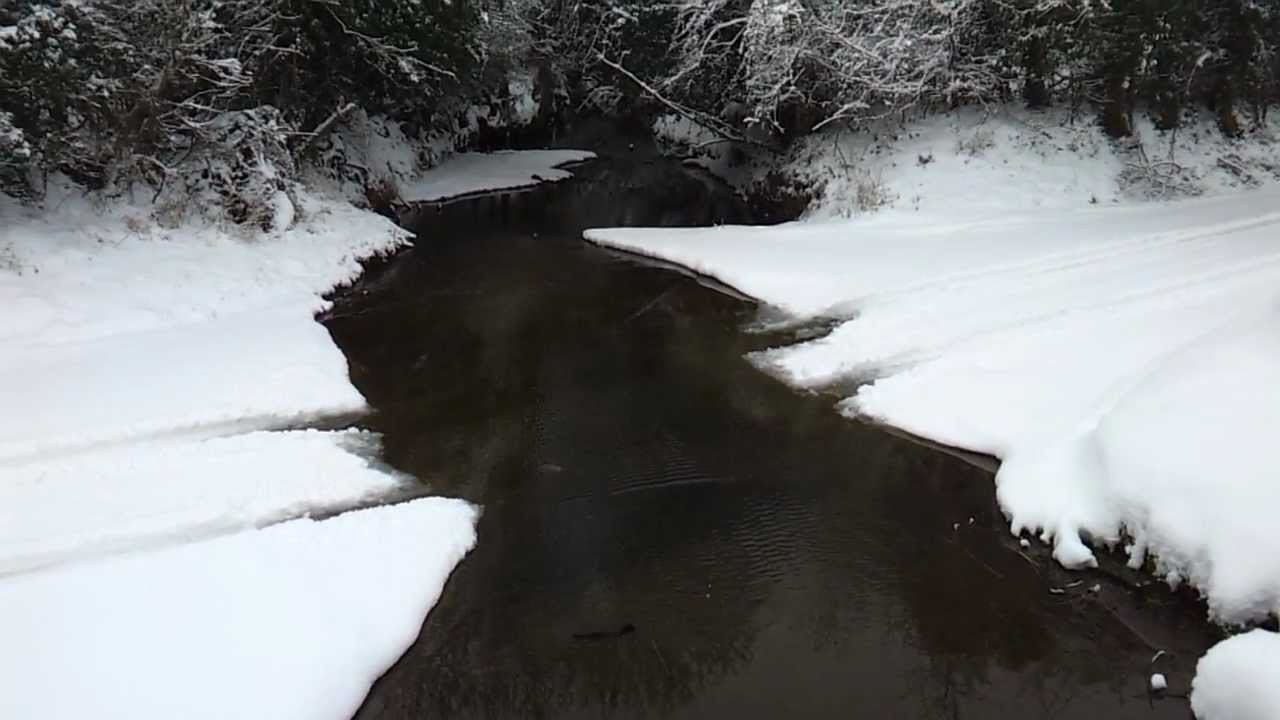 Braughing in the snow: north ford - YouTube