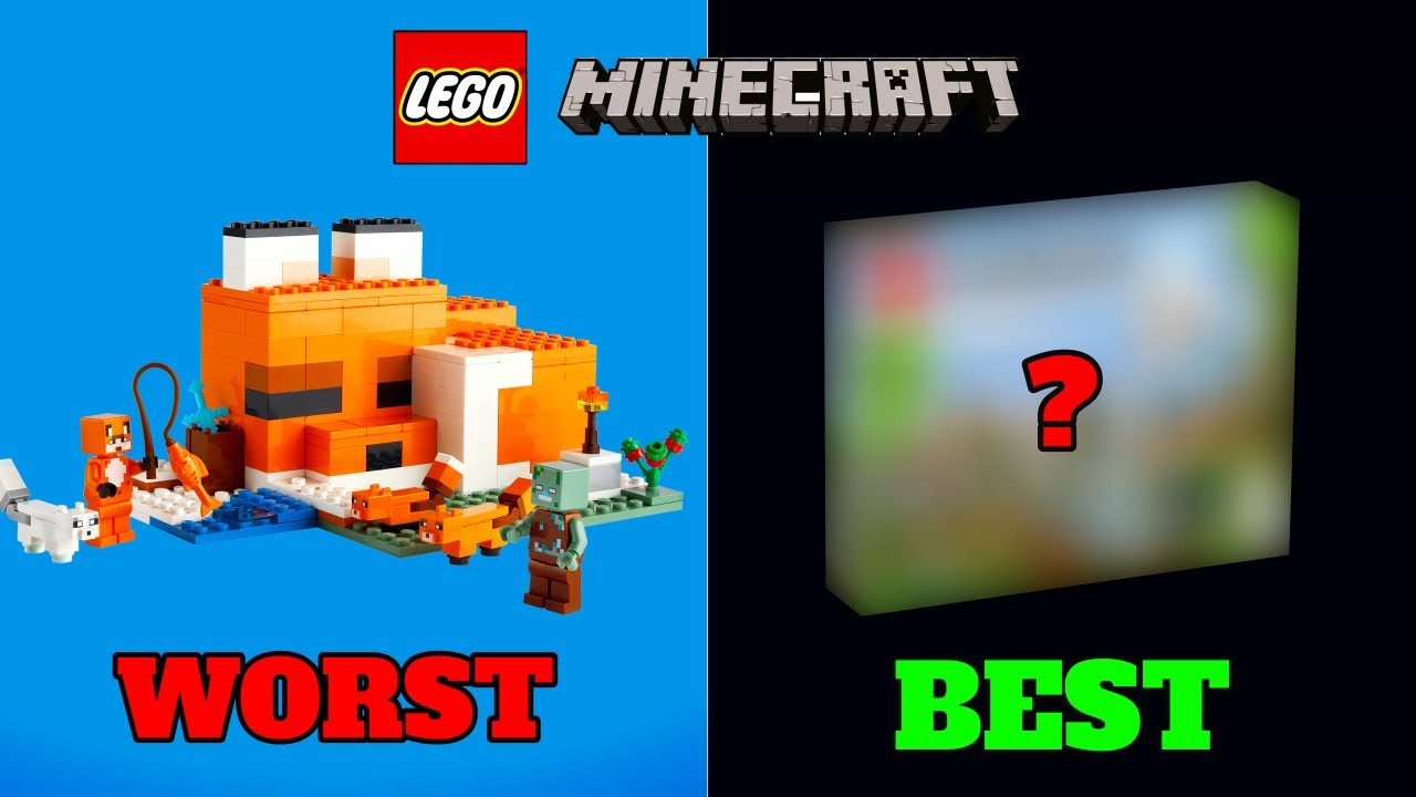 Ranking EVERY Lego Minecraft Set Of 2022! *TOP 10* - YouTube