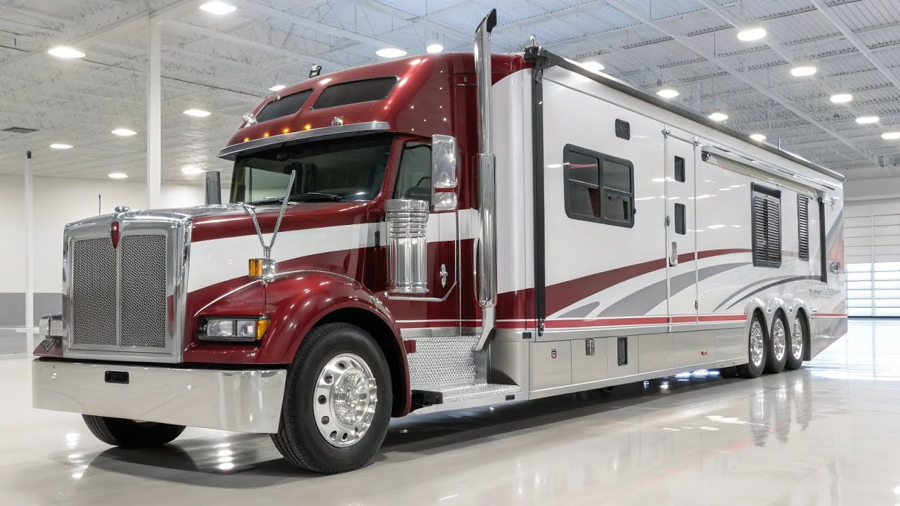 New look 😱 2026 Kenworth W900 Motorhome – Ultimate Luxury Truck RV Tour ...