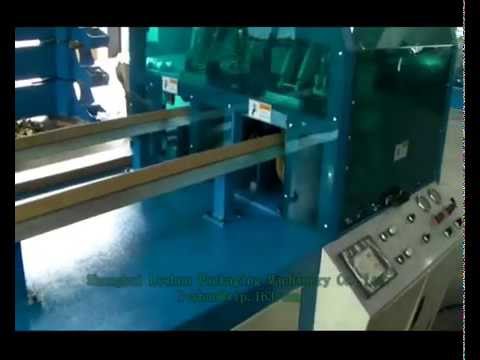 paper edge board cutting machine - YouTube
