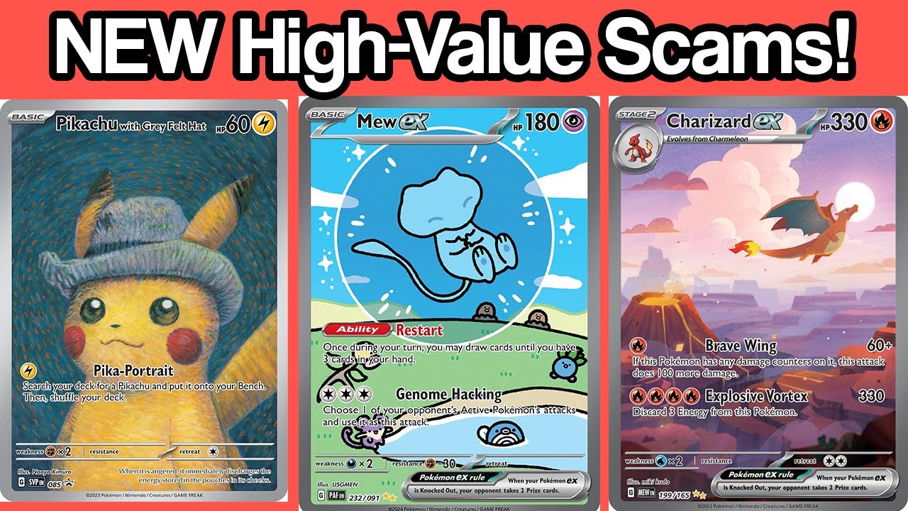 3 Pokemon SCAMS to Look Out for at Card Shows - YouTube