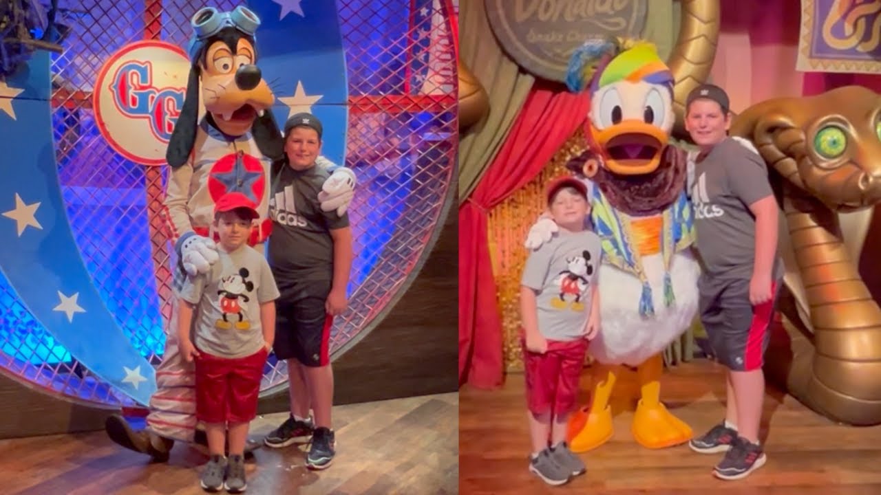 2024 Meet & Greet Circus Donald Duck & Goofy in the Magic Kingdom at ...