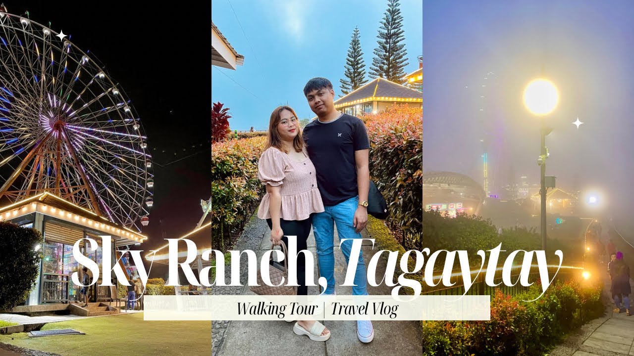 ☁️ a travel diary: foggy night in tagaytay ☁️@anjellidiaries - YouTube