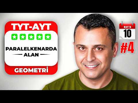 PARALELKENARDA ALAN | 10.Hafta 4.Ders | 2027 TYT_AYT Geometri 🔥