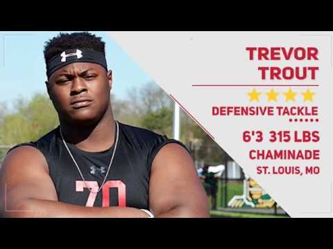 4-star Trevor Trout bolsters USC's defensive line - YouTube