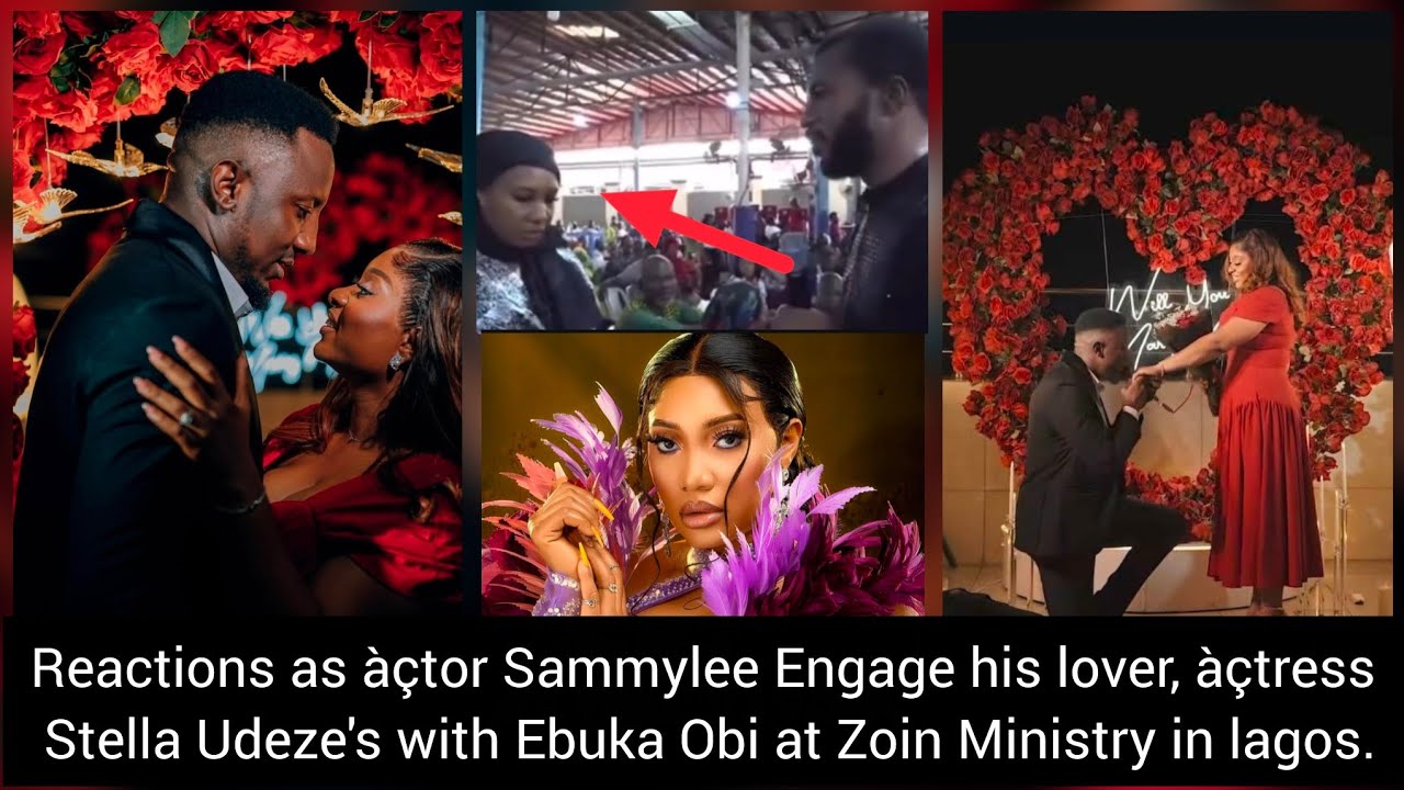 Suprised moment Àçtor Sammylee Nnamdi engage àçtress, Stella Udeze at ...