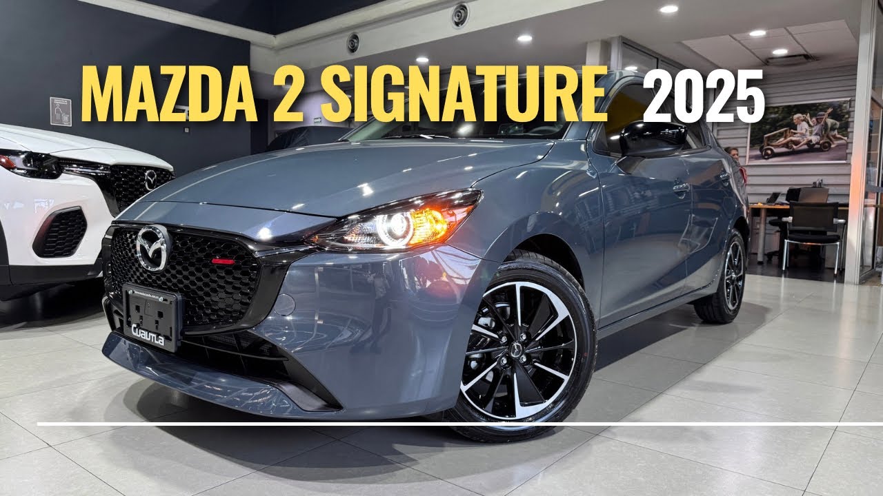 Mazda 2 sedan Signature 2025 (el más potente) - YouTube