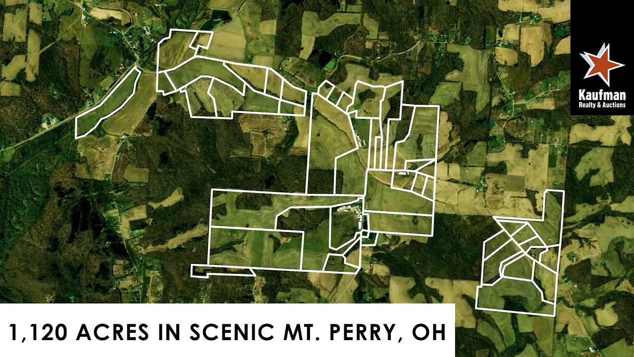 1,120 Acres in Scenic Mt. Perry, OH - YouTube