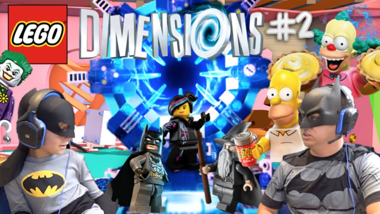 Meltdown at Sector 7-G THE SIMPSONS Lego Dimensions #2 - YouTube